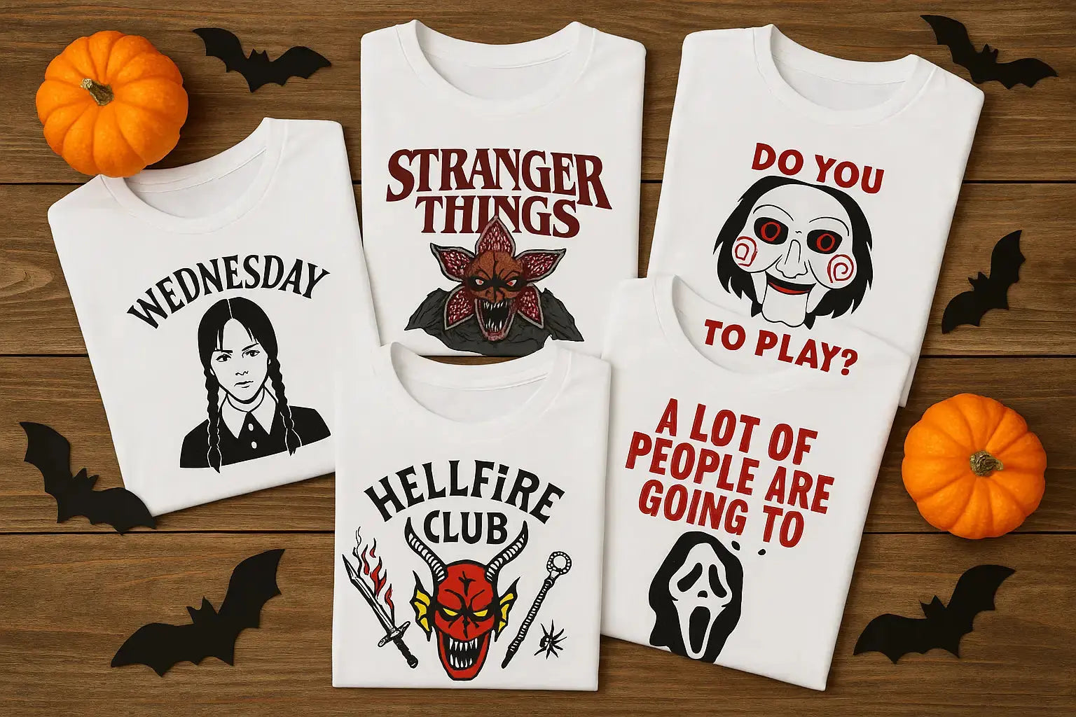 5 Netflix Horror-Inspired Designs for Halloween | Picasso Print DTF