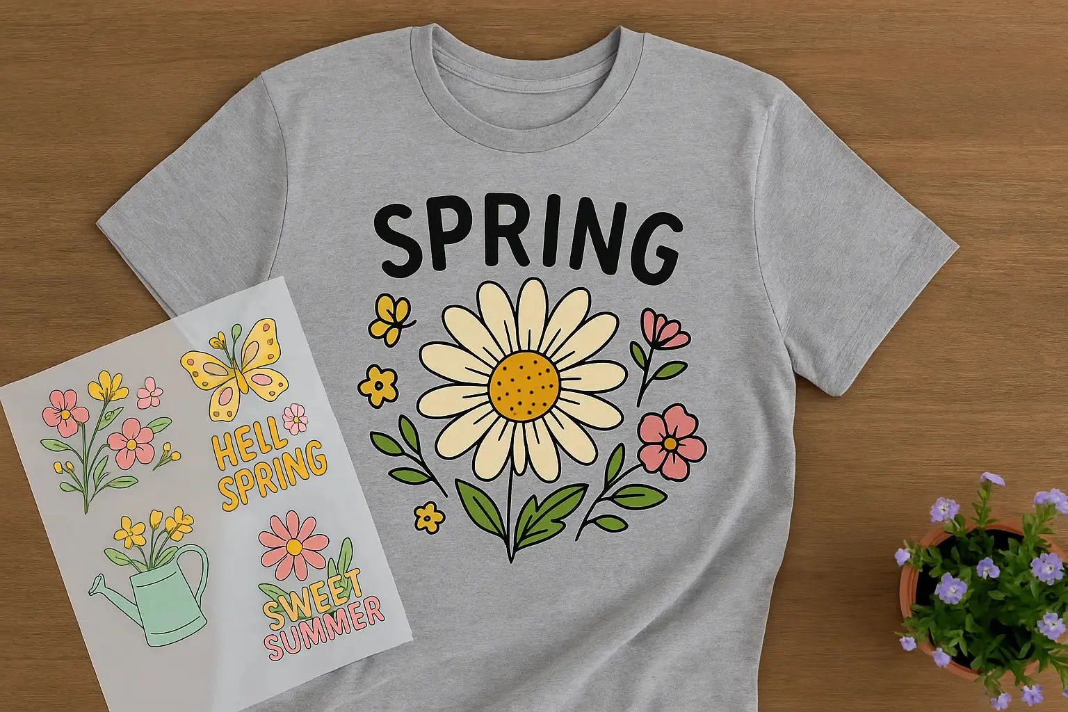 Spring T-Shirt Designs for DTF Printing | Picasso Print DTF